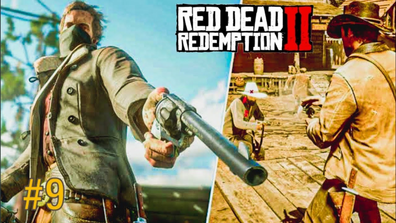 Aurther Morgan save the swanson by heating the train||RDR2||Red dead ...