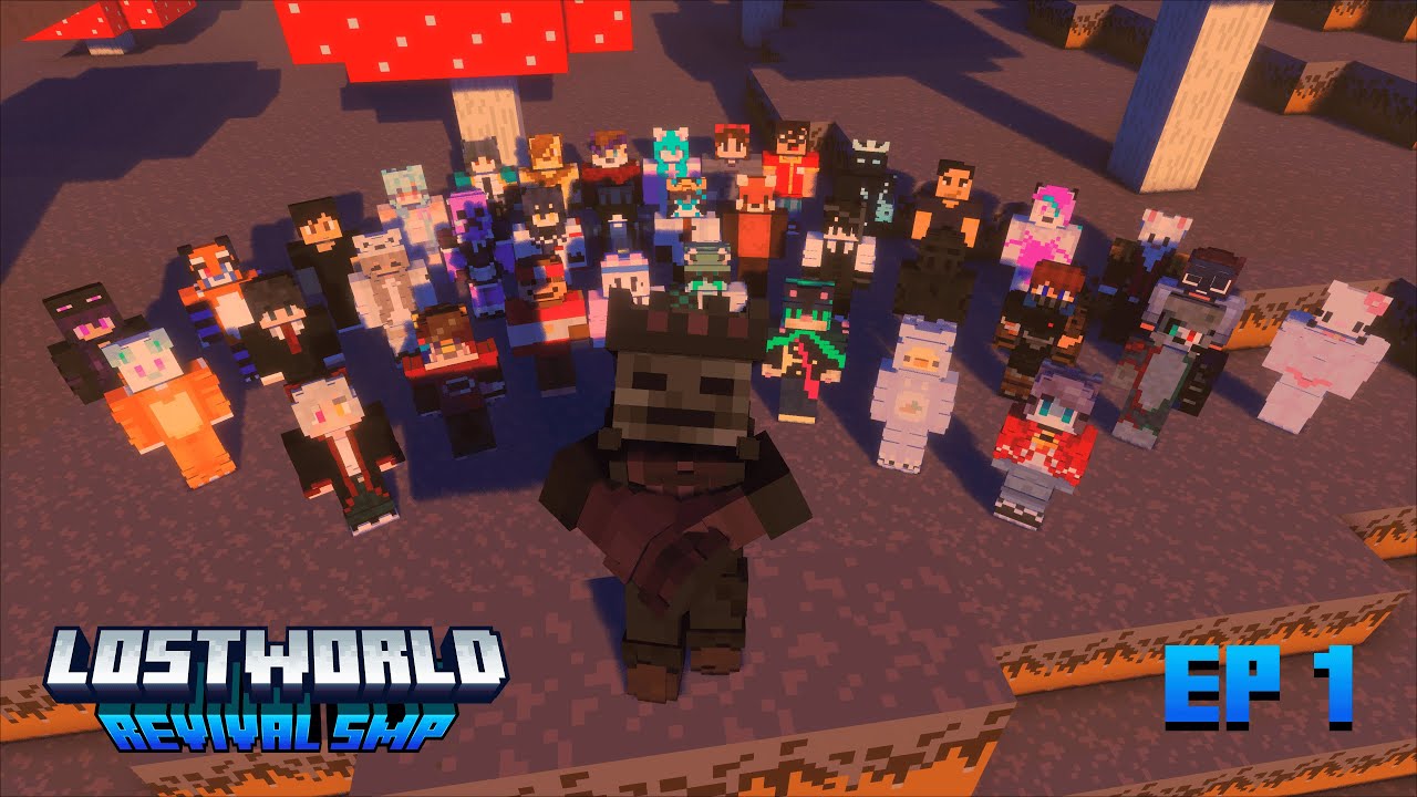 HICE UN SERVIDOR DE 40+ JUGADORES | LostWorld Revival SMP #1 - YouTube