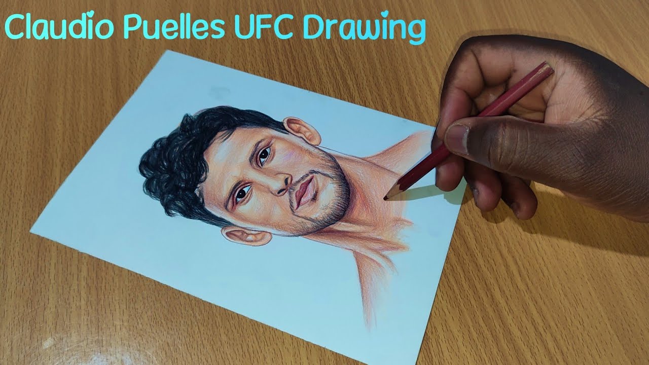Drawing Claudio Puelles - UFC - YouTube