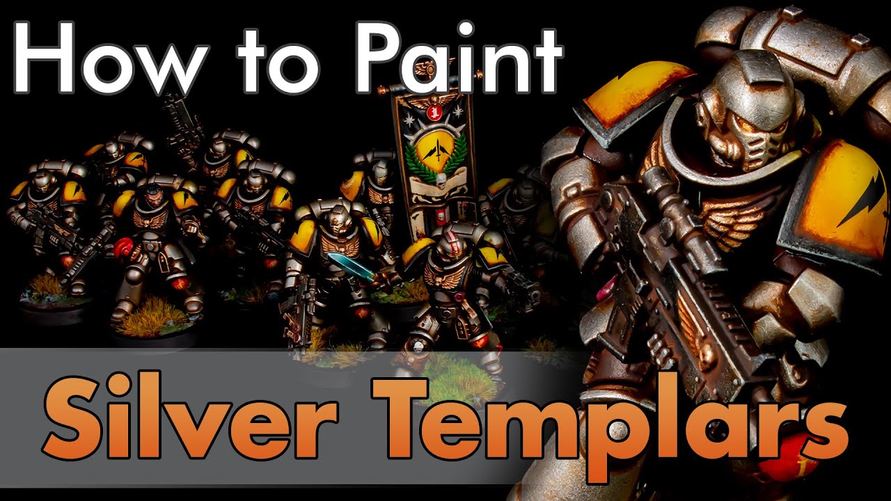 How to Paint: Silver Templars Space Marines for Warhammer 40k - YouTube