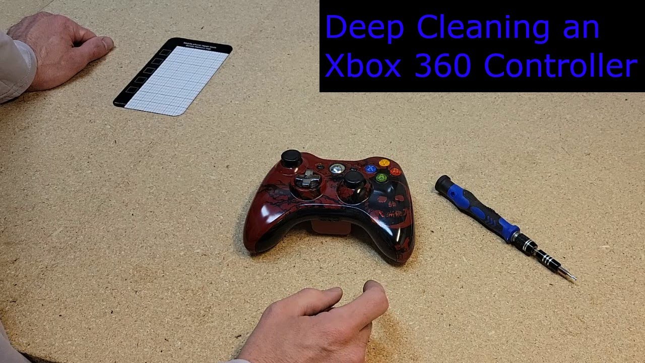 360 Controller Deep Cleaning - YouTube