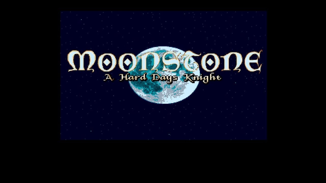 Let's Play: Moonstone (Amiga) part 1: A Hard Days Knight - YouTube