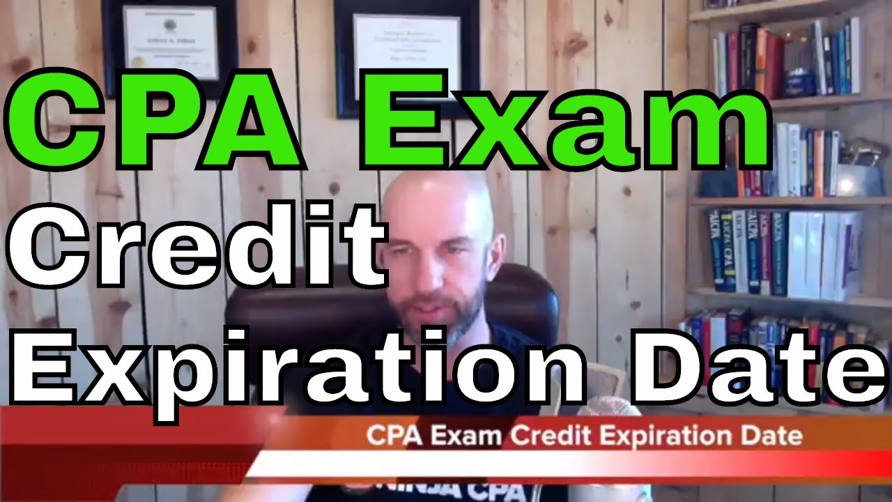 How to check when your CPA Exam Credit Expires - YouTube