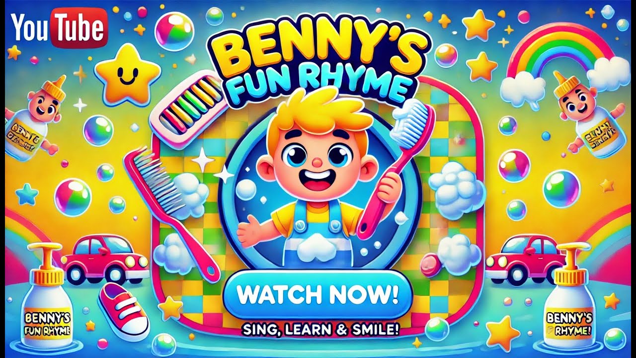🎉 Benny's Big Adventure: A Fun & Educational Nursery Rhyme for Kids! 🎉 ...