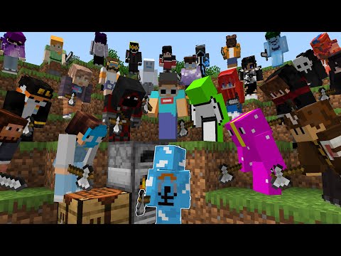 Minecraft Survivor VS 32 Hitmen - YouTube