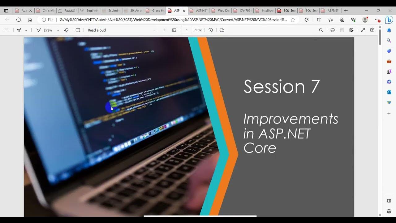 WAD - Session 7,8: Tìm hiểu ASP.NET Razor Page - YouTube