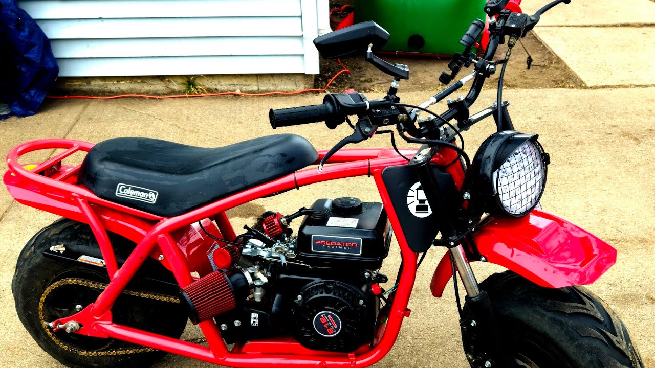 Riding My Coleman B200 (Not RSV) - YouTube