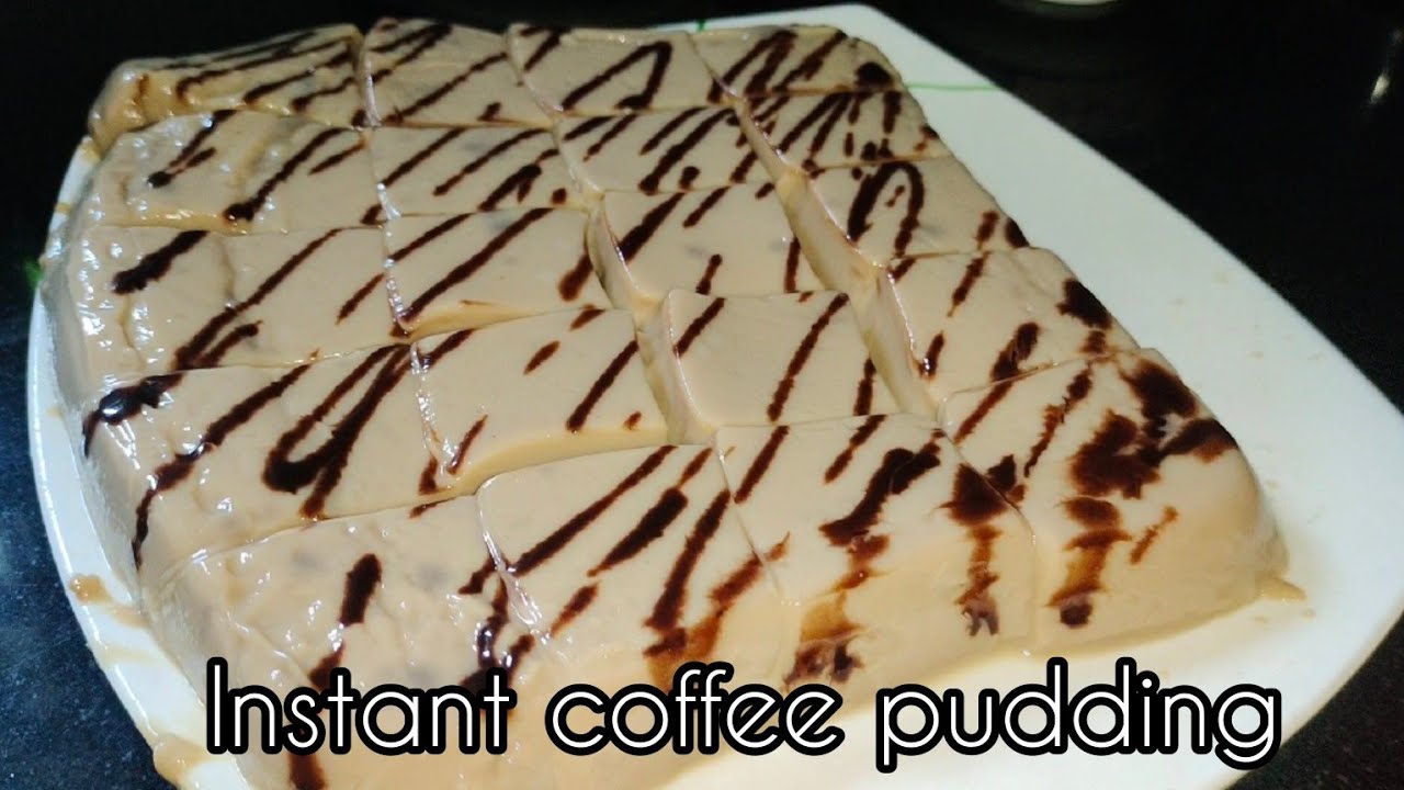 Instant coffee pudding - YouTube