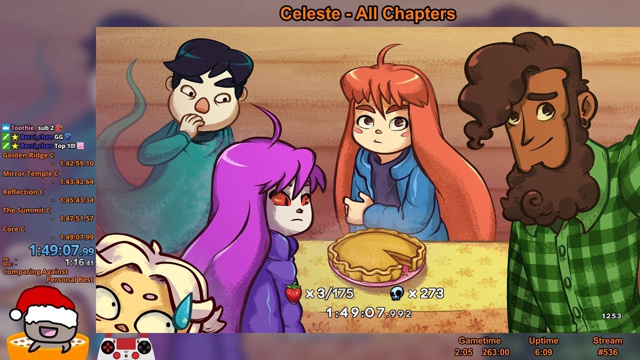 Celeste - All Chapters in 1:49:07.992 IGT - YouTube