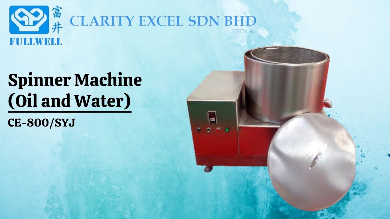 Spinner Machine (Oil and Water) - YouTube