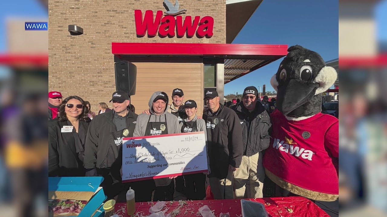 New Wawa opens in Goldsboror - YouTube