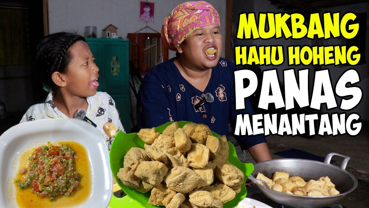 Viral Mukbang Hahu Hoheng Pedas Panas Nikmat Dimakan saat Hujan - YouTube
