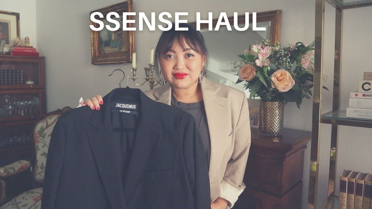 My First SSENSE Haul - YouTube