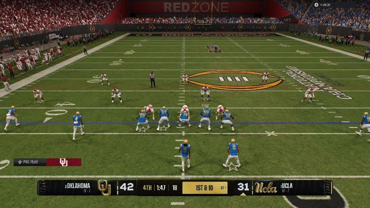 2030 CFP National Championship: #2 Oklahoma vs. #1 UCLA | Part II - YouTube