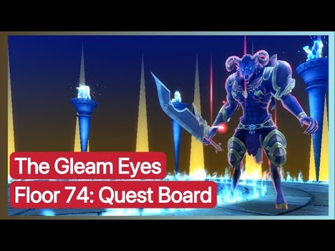 【SAOIF】Floor 74 Boss: The Gleam Eyes (Quest Board Gameplay 43s) - YouTube