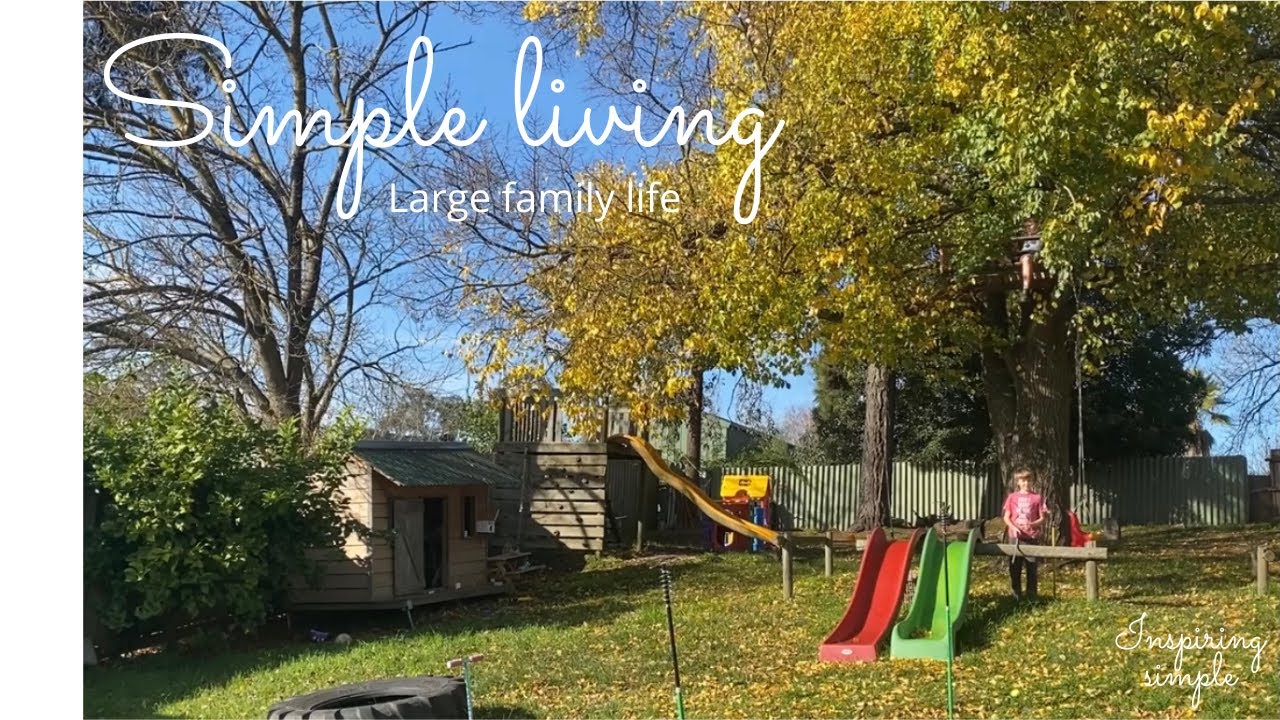Some ways that our family lives simply | Large family life | Simple ...