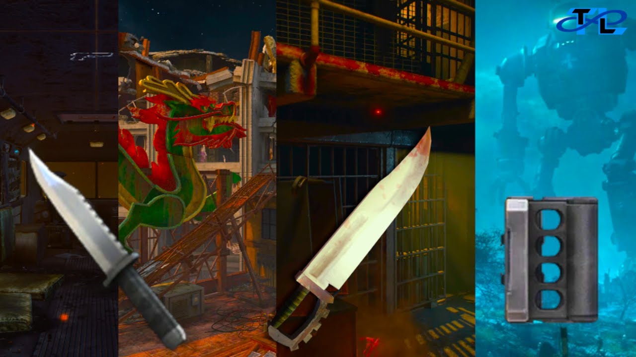 I attempted knife only in all Black Ops 2 Zombies maps - YouTube