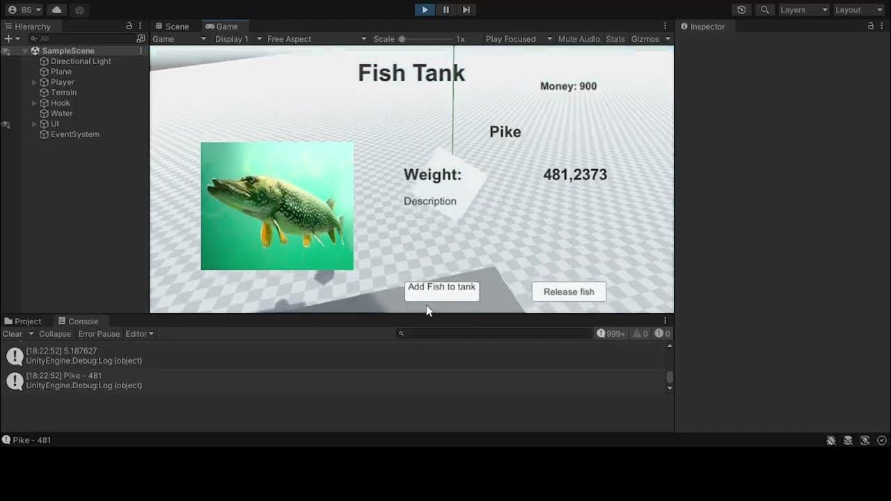 Unity - Fishing Game / Add Spinning / Add Fishing Lure [Simple Demo] - YouTube