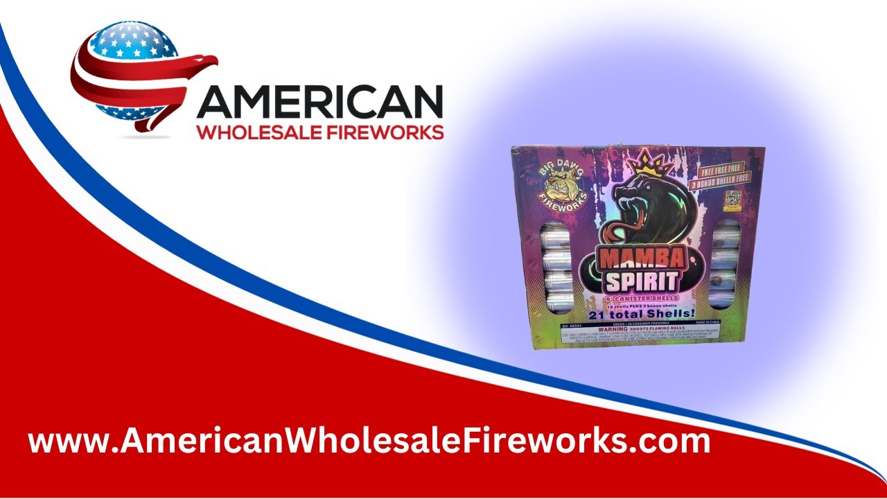 Mamba Spirit 5" Canister Shells - Big Dawg Fireworks ... Available at ...