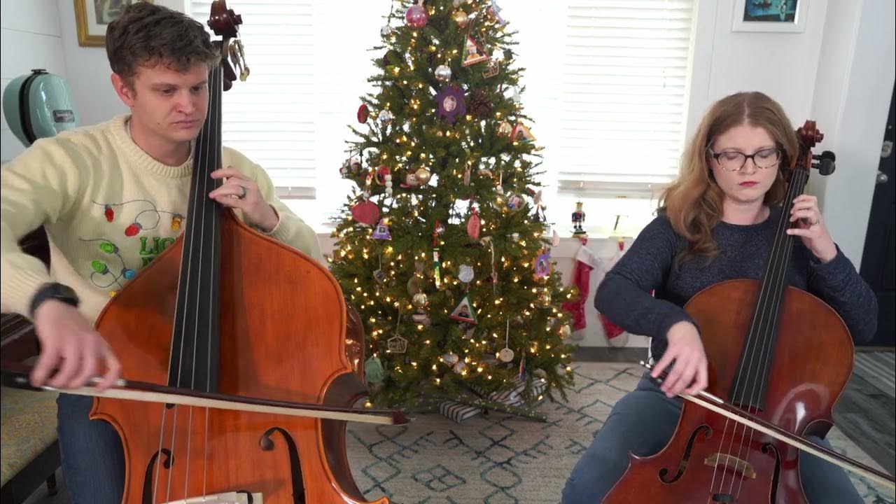 Away in a Manger - Cello/Bass Duet - YouTube