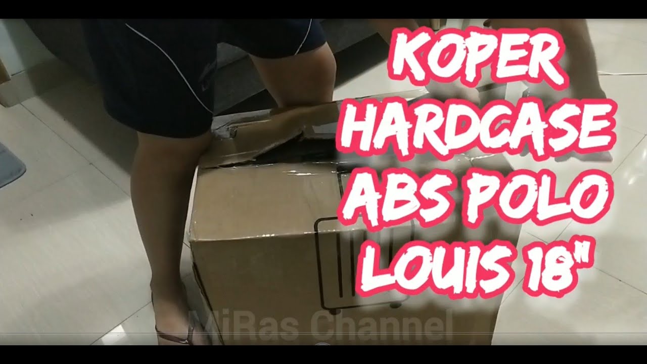 WAJIB CEK sebelum BELI Koper Polo LOUIS 18 Inch! - YouTube