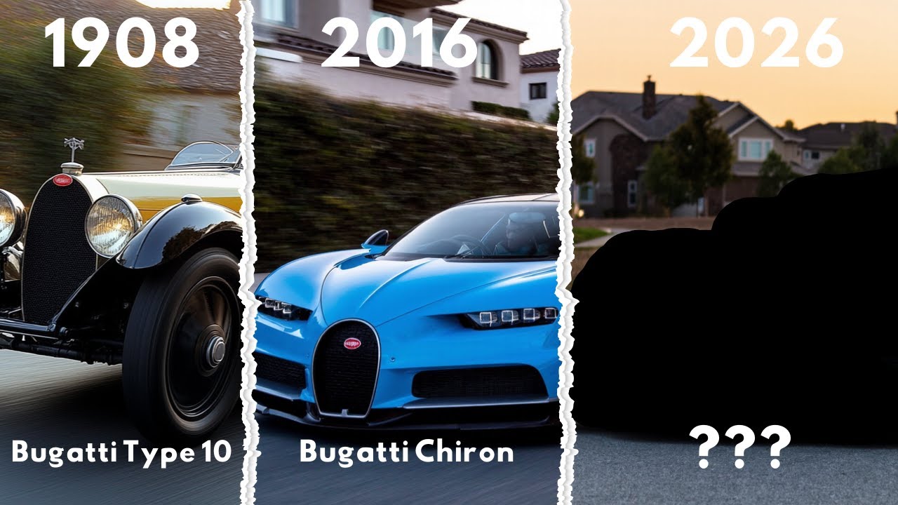 The Evolution of Bugatti (1908-2026) - YouTube