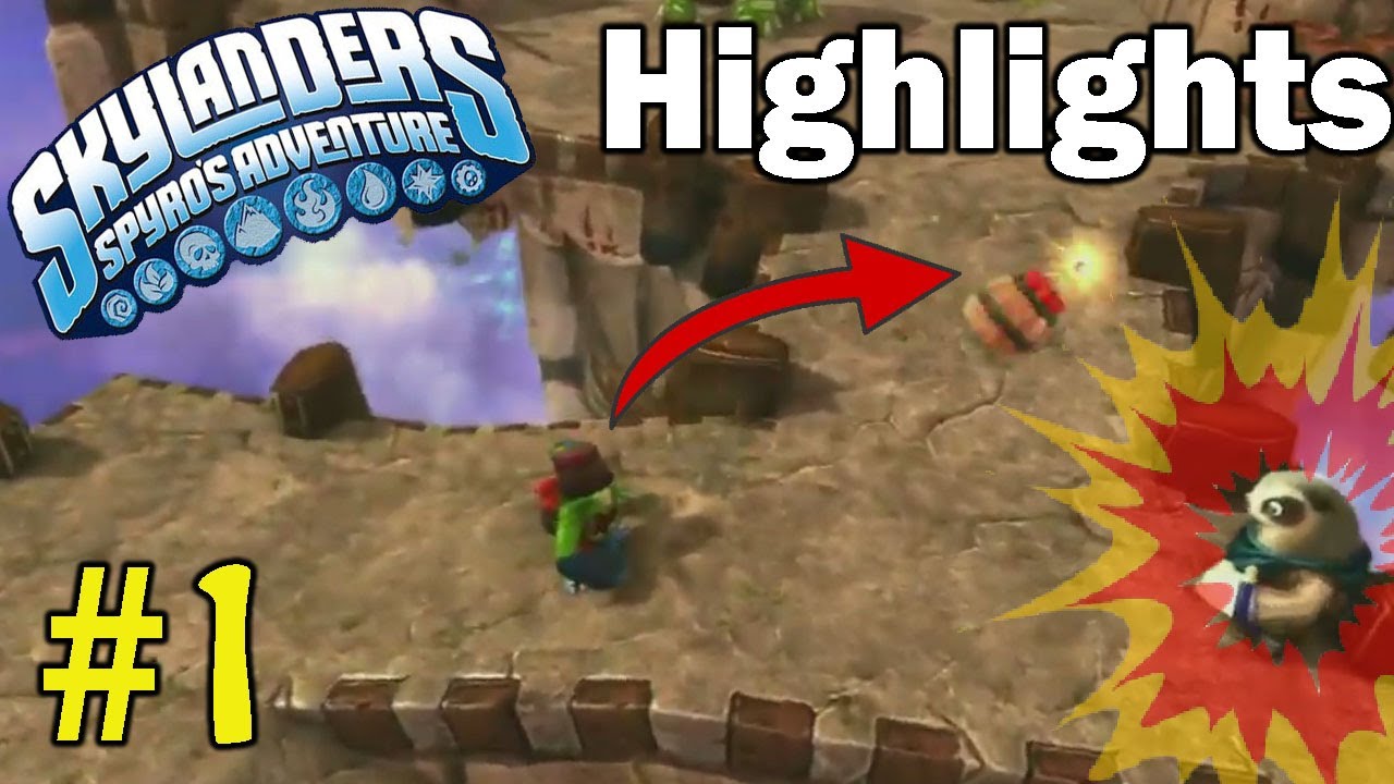 Blobbers goes BOOM || Skylanders Spyro's Adventure #1 - YouTube