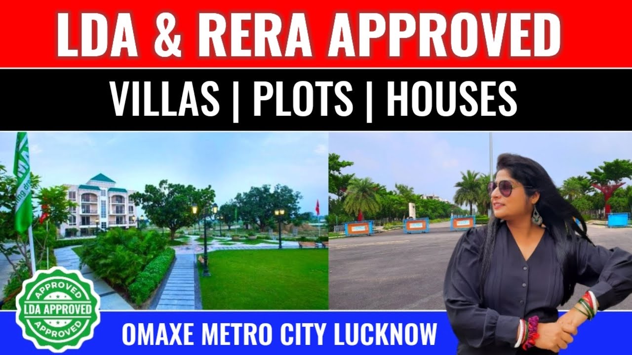 Lda Rera Approved Plots in Lucknow|Omaxe Metro City Lucknow|Lda ...