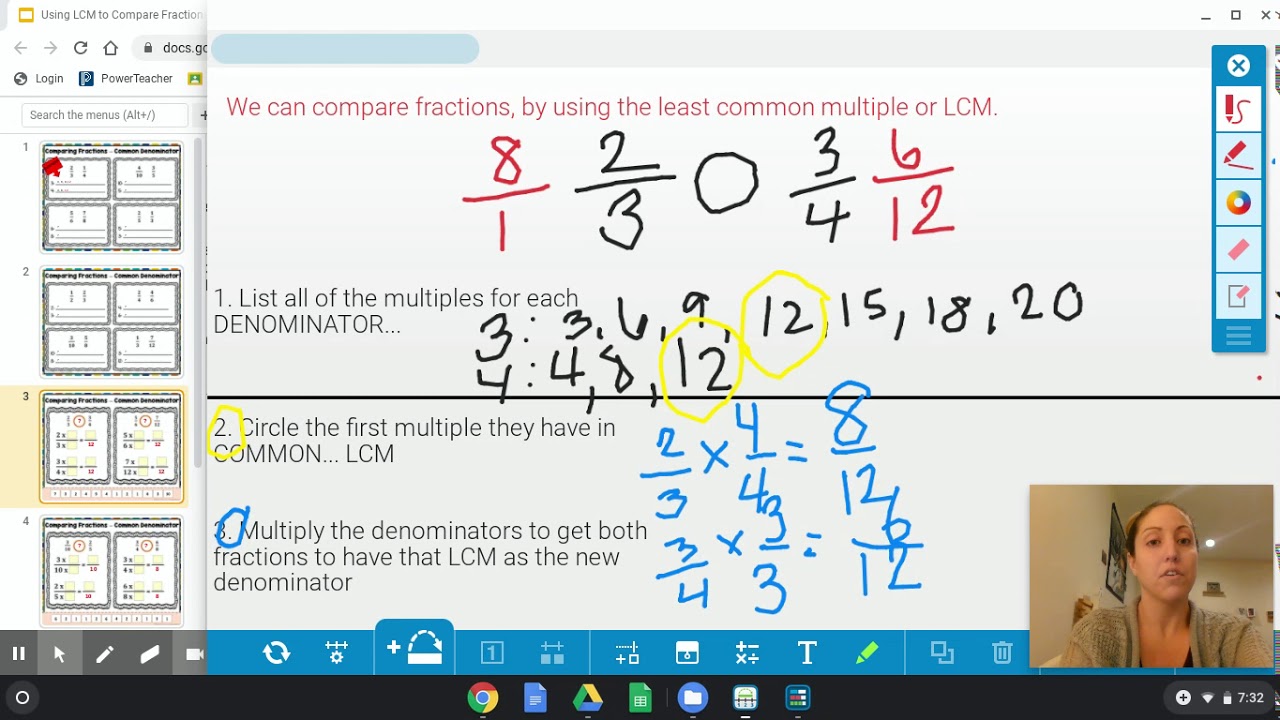 5 20 More Ways To Compare Fractions With LCM YouTube 5 20 More Ways To Compare Fractions With LCM YouTube