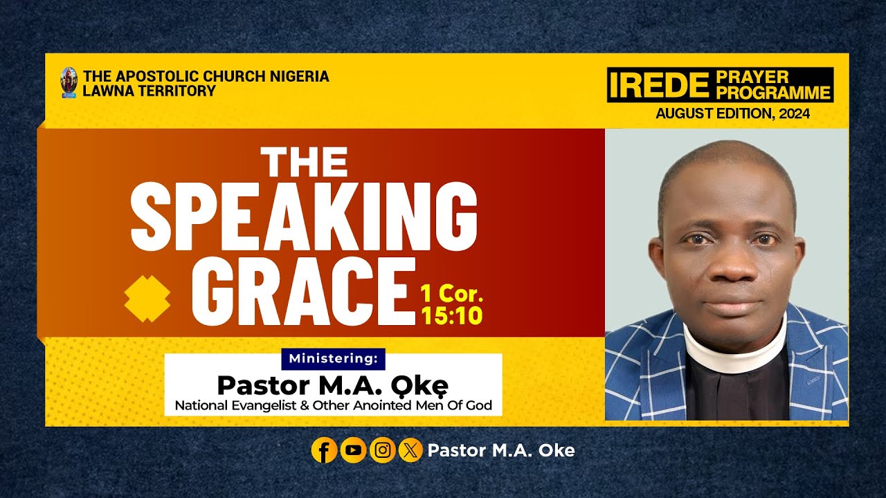 Irede Prayer Programme || August Edition, 2024 - YouTube