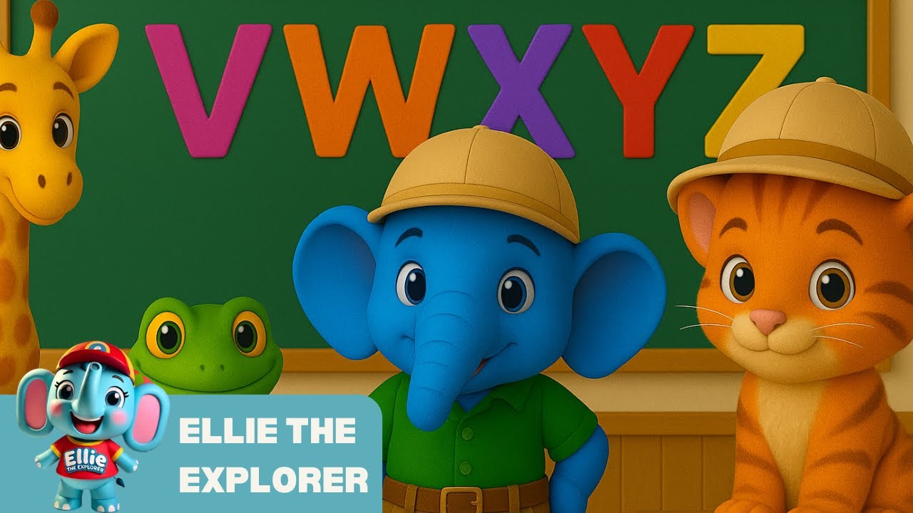 Learning the Alphabet with Music | The VWXYZ Song - YouTube