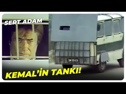 Kemal'in Kurşun Geçirmez Tankı! | Sert Adam - Cüneyt Arkın  Eski Türk Filmi