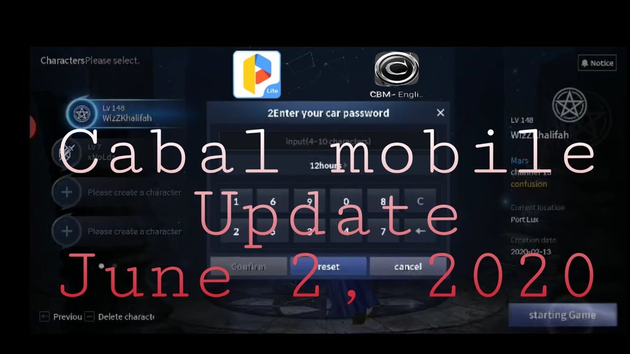 CABAL MOBILE UPDATE (JUNE 2, 2020) - YouTube