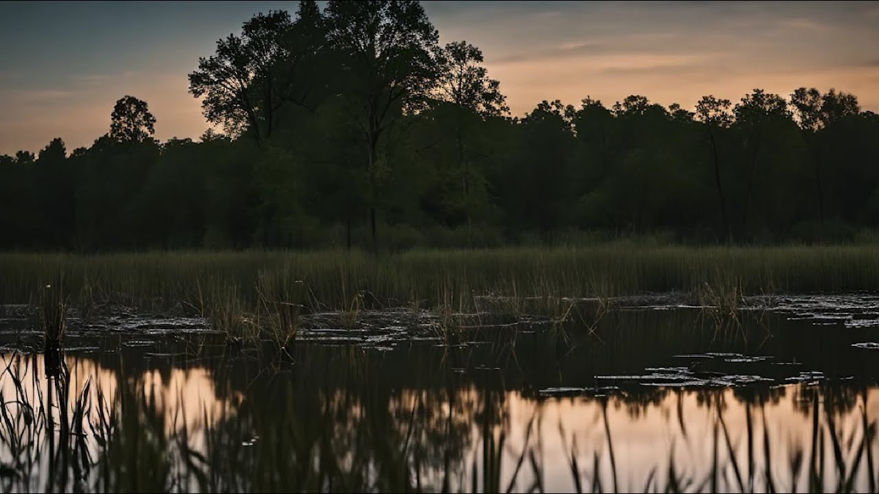 Sleep Better with Swamp Sounds: Crickets and Frogs - YouTube