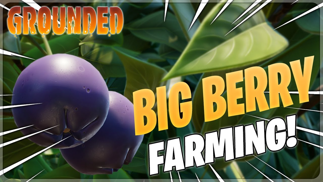 Farming For Berries Is INTERESTING... | Grounded Gameplay Walkthrough ...