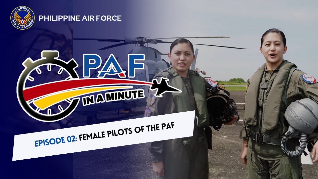 PAF-IN-A-MINUTE | Episode 02: Female Pilots of the PAF - YouTube
