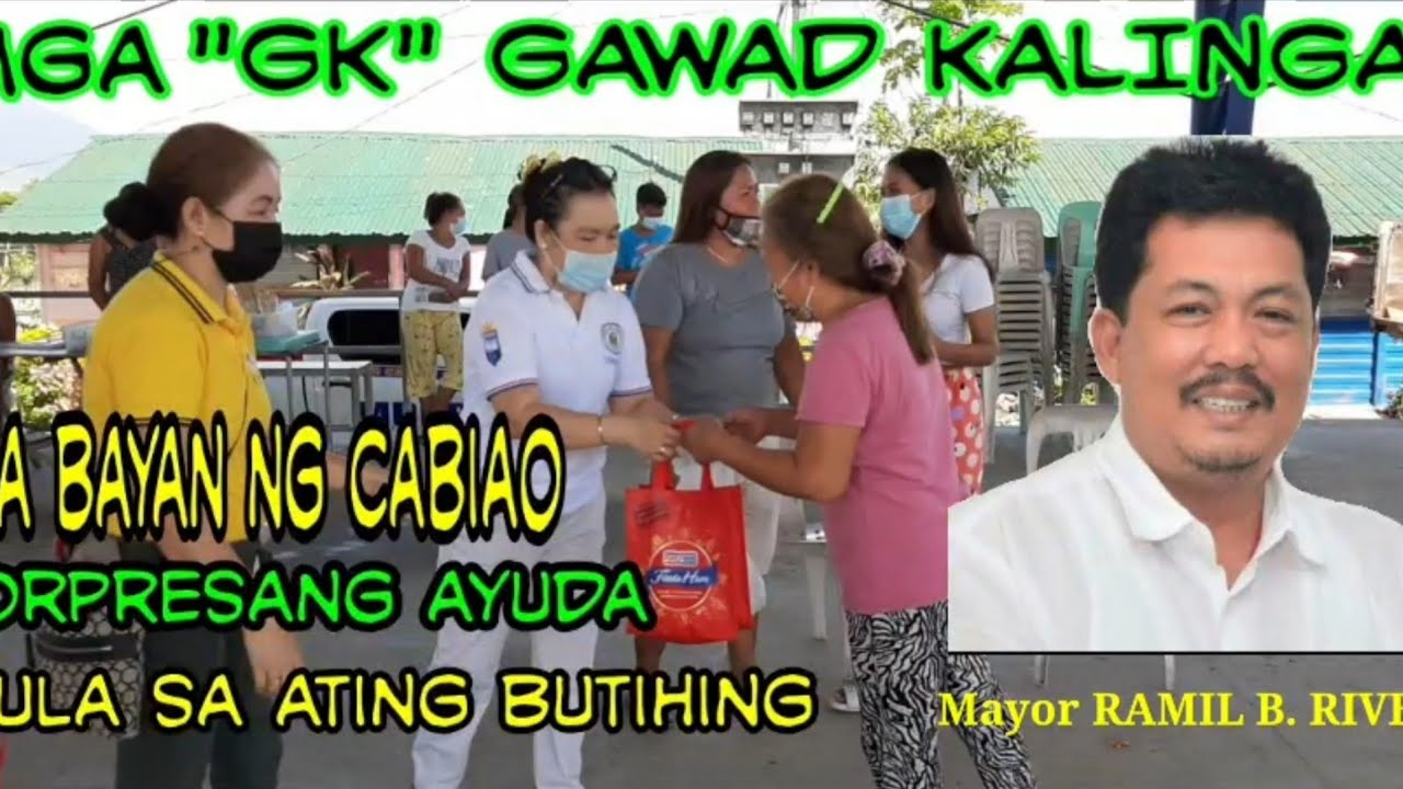 sorpresa para sa mga GAWAD KALINGA "GK" sa Bayan ng Cabiao handog ng ...