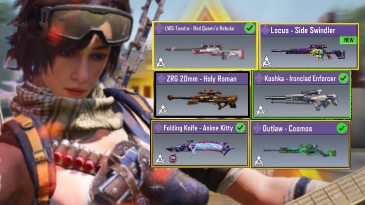 #top 9 BEST SNIPERS IN CODM With all atachments🤩💥 - YouTube