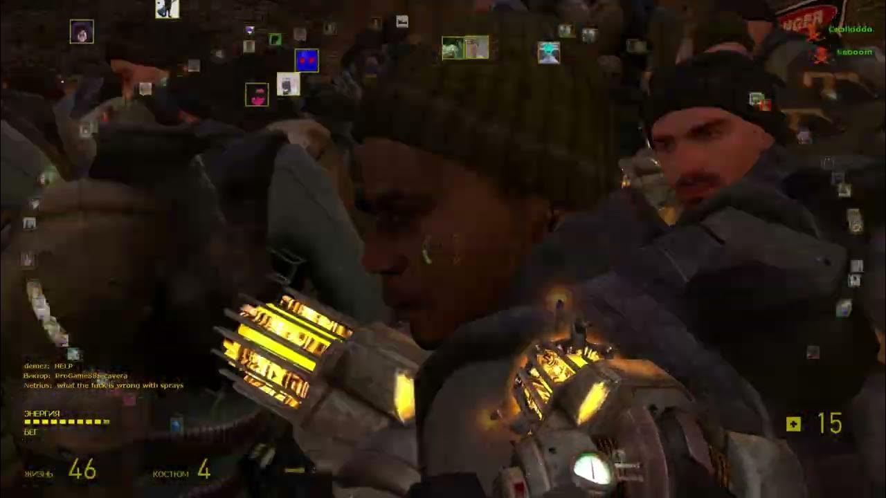 Synergy 118 человек! \ ивент "Rebel Rush" / 20'th Birthday HL2 часть 4 - YouTube