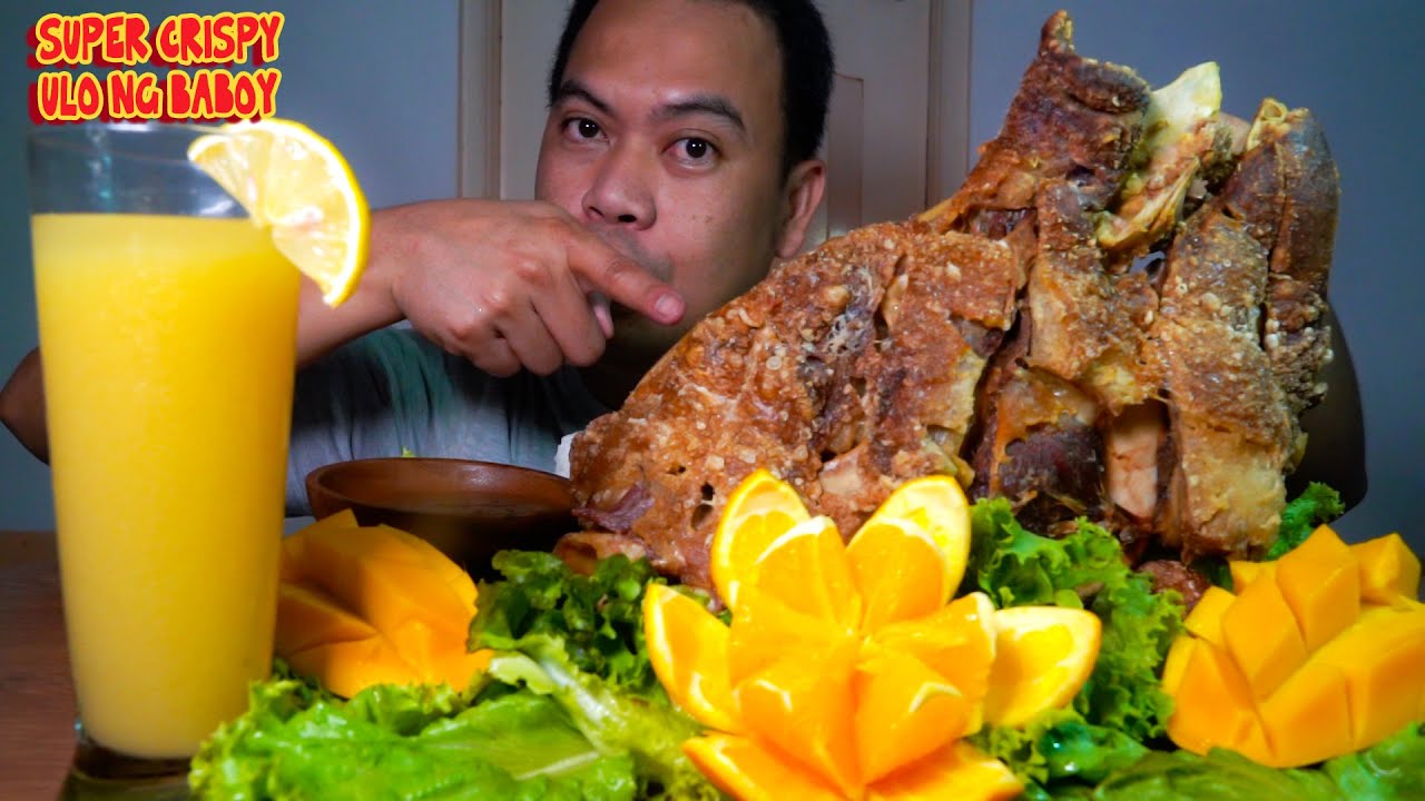 SUPER CRISPY ULO NG BABOY | PIG HEAD | COLLAB WITH @inyaki TV - YouTube