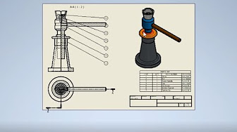 Autodesk Inventor Screw Jack Tutorial - YouTube