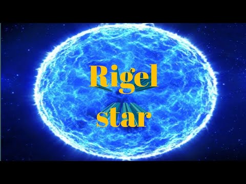 Bintang Rigel, dengan cahayanya yang biru - YouTube