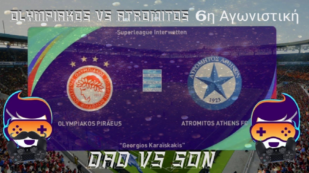 Ολυμπιακός - Ατρόμητος | 02/10/22 | PES 21 - YouTube