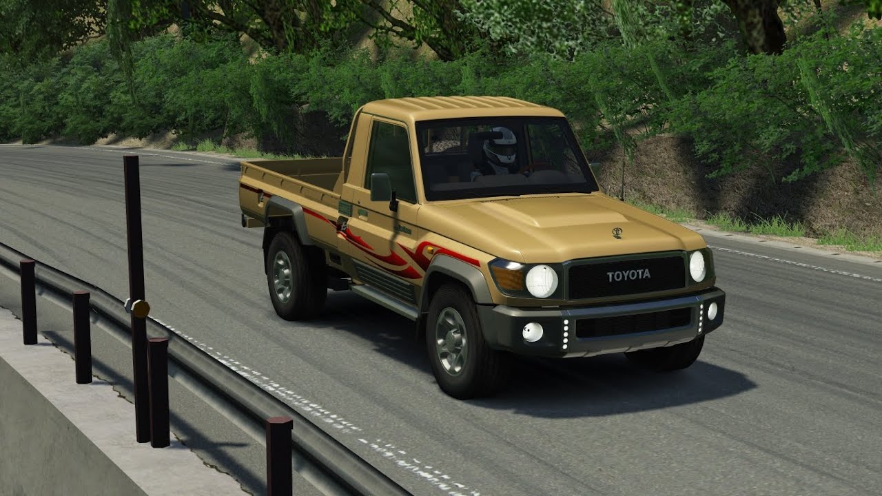 Toyota land Cruiser J79 Pickup | Sunday Drive | Pickup truck | Assetto ...