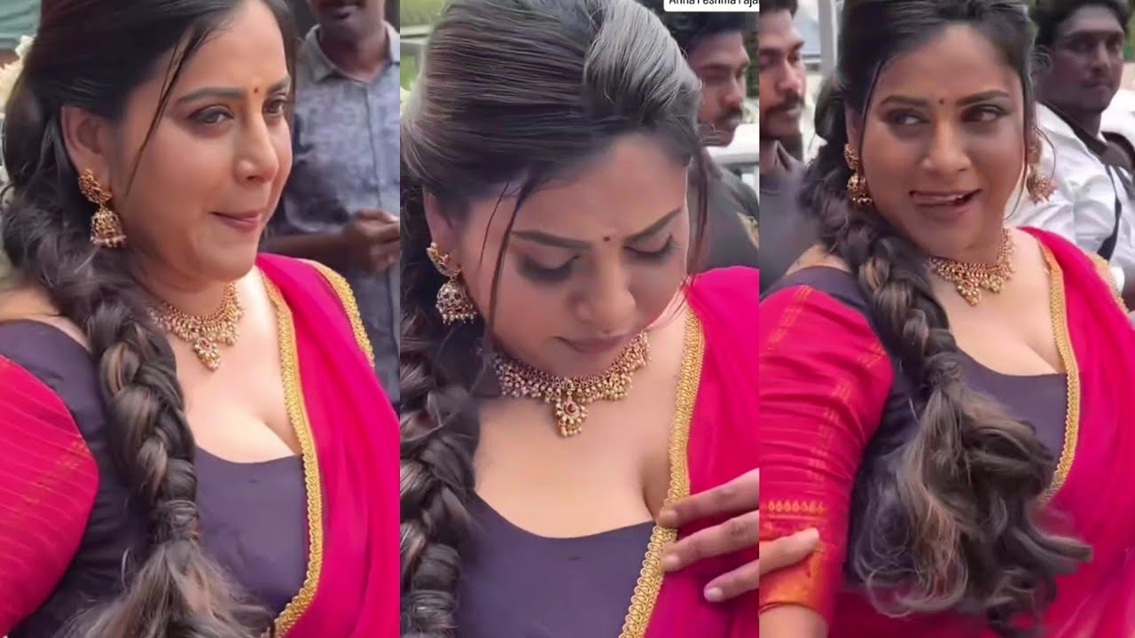 The latest cinema actress Anna rajan new viral inauguration interesting ...