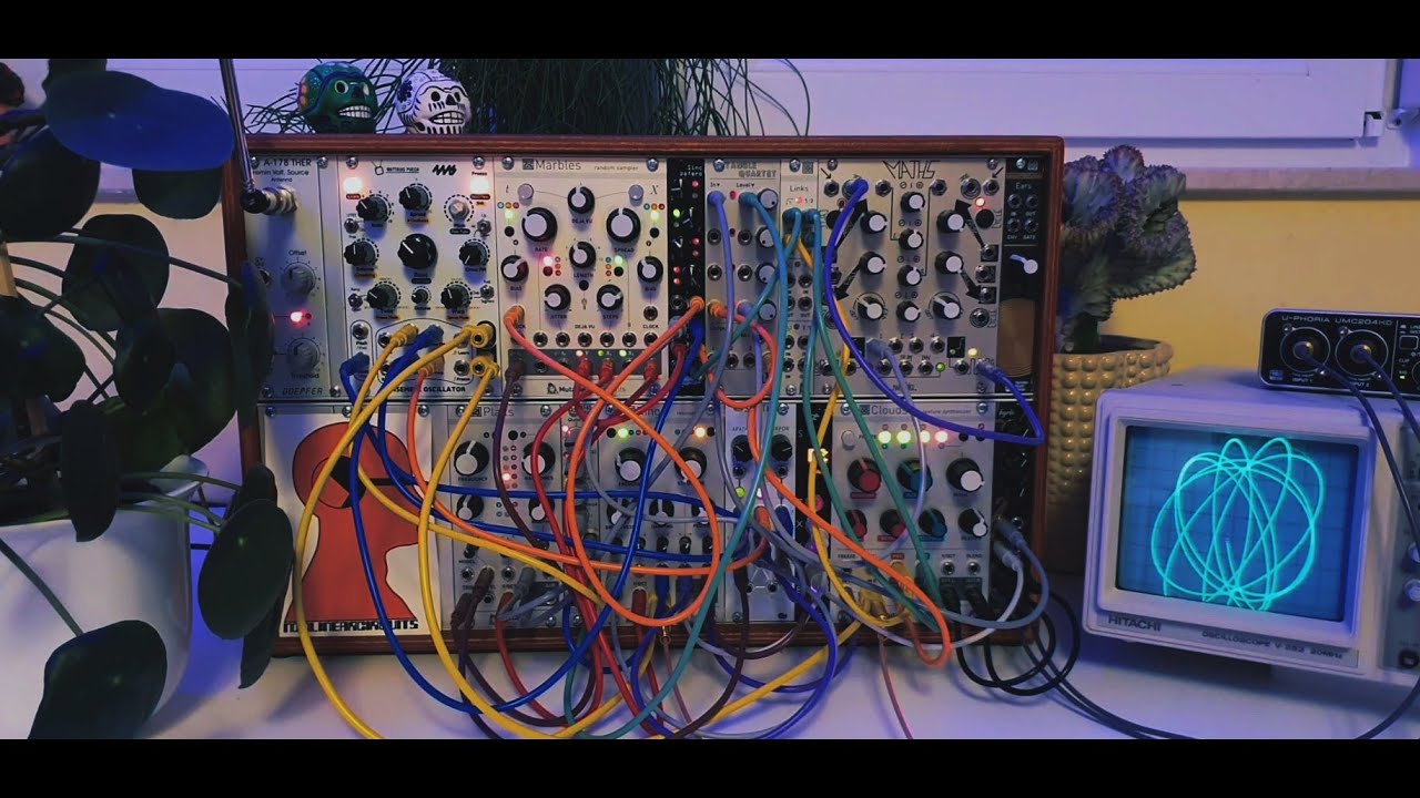 The Machine Plays Itself | Eurorack Generative Dark Ambient Melodic Modular Synth Music - YouTube