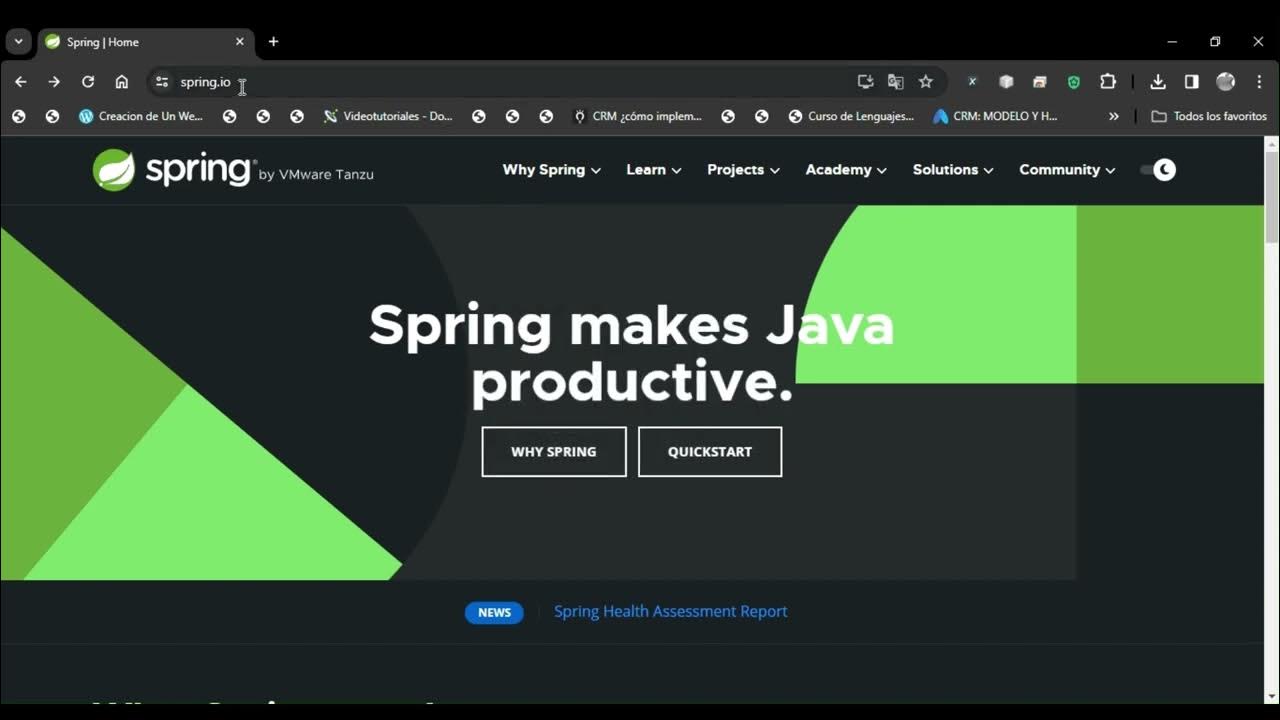 Spring Boot Con Visual Code Spring Maven Visual Visualcode Youtube