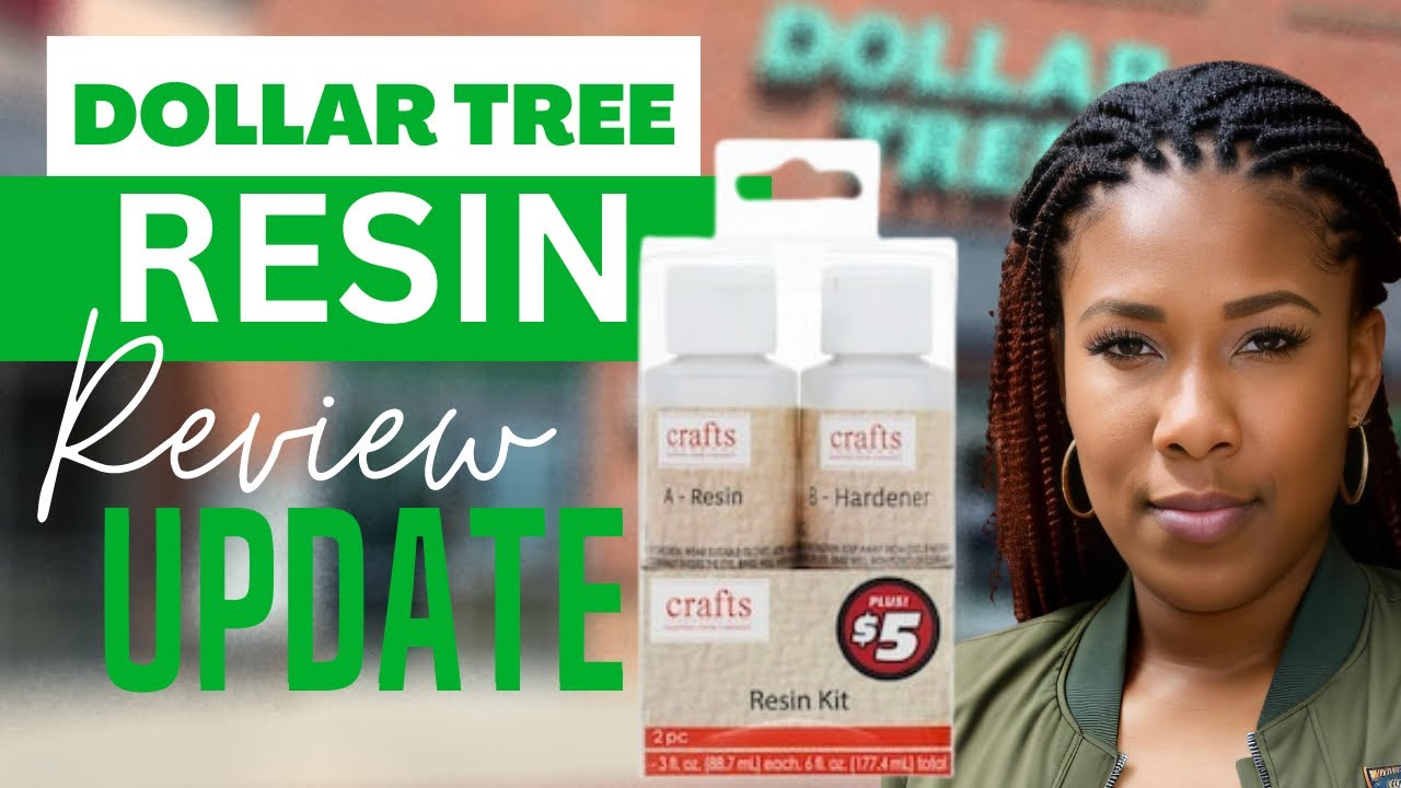 DOLLAR TREE RESIN REVIEW UPDATE - YouTube