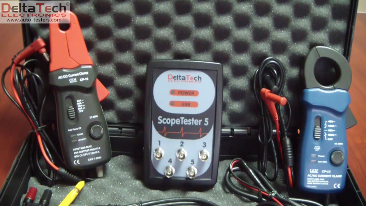 Oscilloscope Tester ScopeTester 5 Extended Set - YouTube