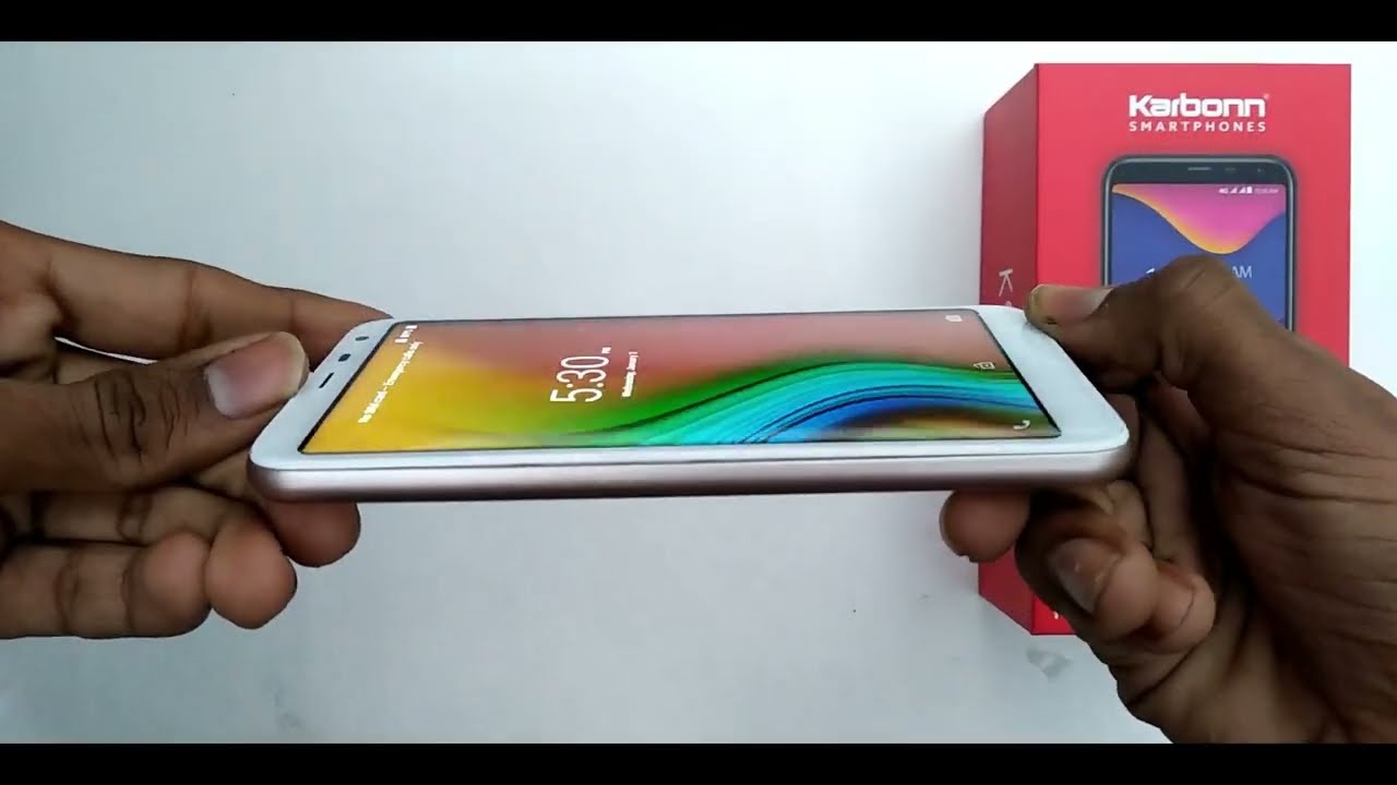 ||Karbon k9 smart plus-review and unboxing|| Full infinity display ...